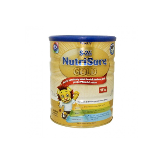 S-26 Nutrisure Gold 900 g - Kegunaan, Efek Samping, Dosis dan Aturan ...