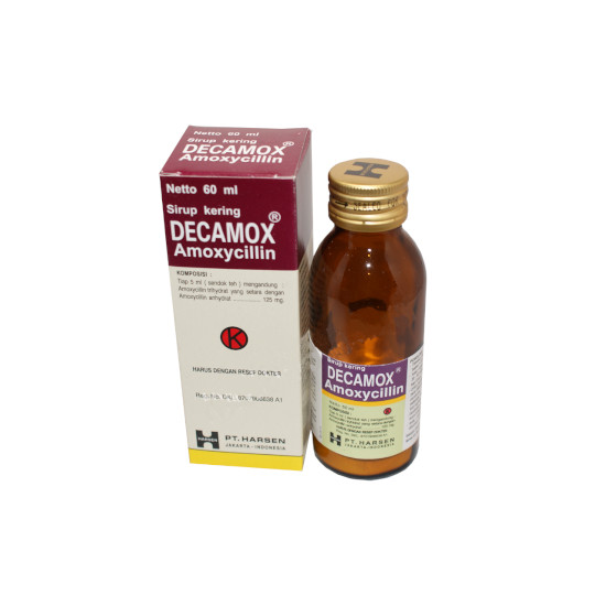 Decamox Dry Sirup 60 ml - Kegunaan, Efek Samping, Dosis dan Aturan ...