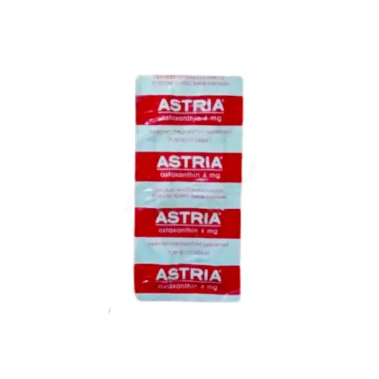 Astria 4 mg 6 Kapsul - Kegunaan, Efek Samping, Dosis dan Aturan Pakai ...