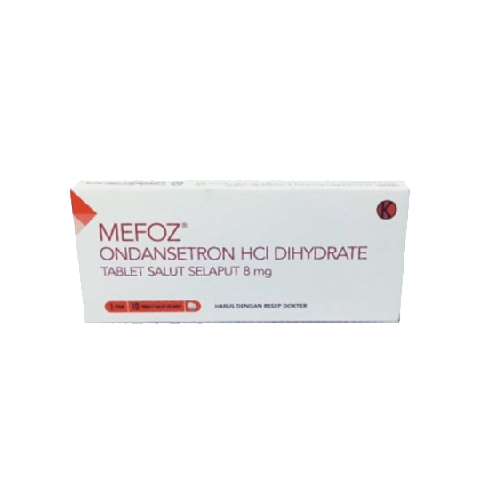 Mefoz 8 mg 10 Tablet - Kegunaan, Efek Samping, Dosis dan Aturan Pakai ...