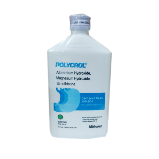 Polycrol Sirup 180 ml - Kegunaan, Efek Samping, Dosis dan Aturan Pakai ...