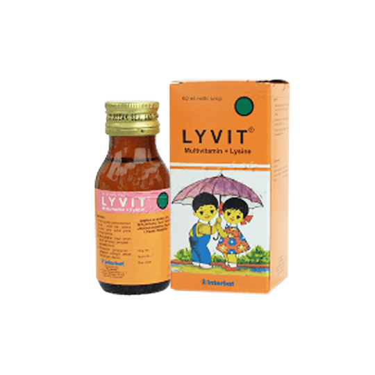 Lyvit Sirup 60 ml - Kegunaan, Efek Samping, Dosis dan Aturan Pakai ...