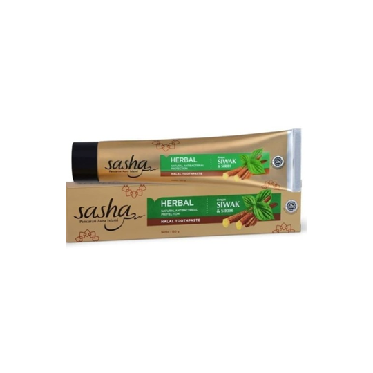 Sasha Herbal Siwak & Sirih Toothpaste 150 g - Kegunaan, Efek Samping ...