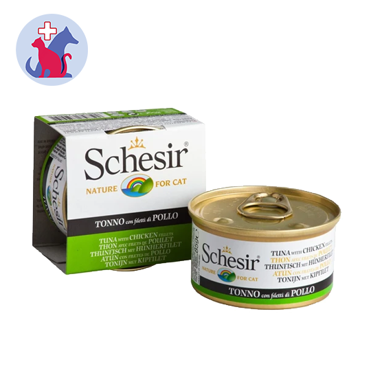Schesir Nature for Cat Tuna With Chicken Fillets 85 g - Kegunaan, Efek Samping, Dosis dan Aturan ...