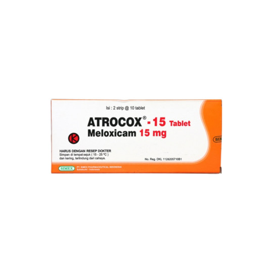 Atrocox 15 mg 10 Tablet - Kegunaan, Efek Samping, Dosis dan Aturan ...