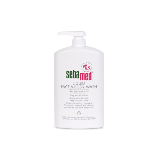 Sebamed Liquid Face and Body Wash 1000 ml - Kegunaan, Efek Samping ...