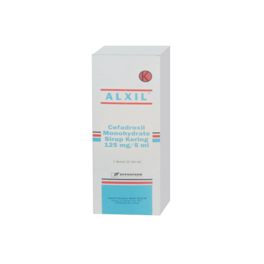 Alxil 125 mg/5 ml Dry Sirup 60 ml - Kegunaan, Efek Samping, Dosis dan ...