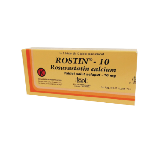 Rostin 10 mg 10 Tablet - Kegunaan, Efek Samping, Dosis dan Aturan Pakai ...