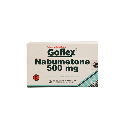 Goflex 500 mg 6 Tablet - Kegunaan, Efek Samping, Dosis dan Aturan Pakai - Halodoc