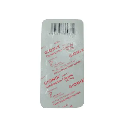 GIONIX 16 MG 10 TABLET - Kegunaan, Efek Samping, Dosis dan Aturan Pakai ...