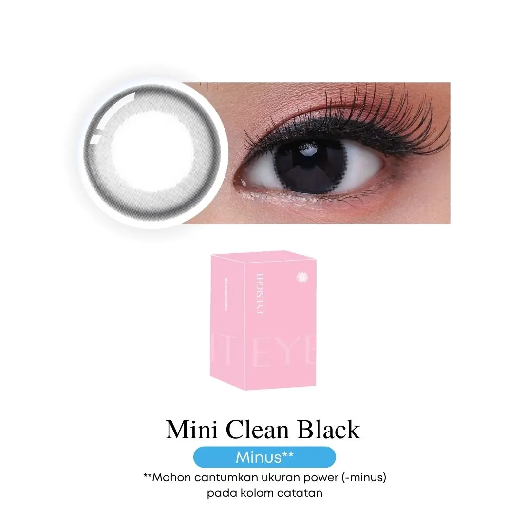 Eyesight Kitty Kawaii Mini Clean Black Softlens Minus - Kegunaan, Efek ...
