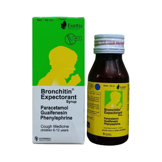 Bronchitin Flu 60 ml - Kegunaan, Efek Samping, Dosis dan Aturan Pakai ...