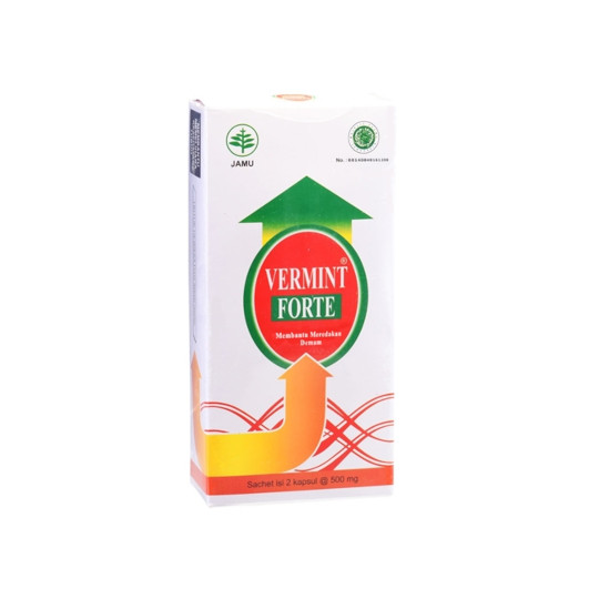 Vermint Forte 15 Sachet @ 2 Kapsul - Kegunaan, Efek Samping, Dosis dan ...