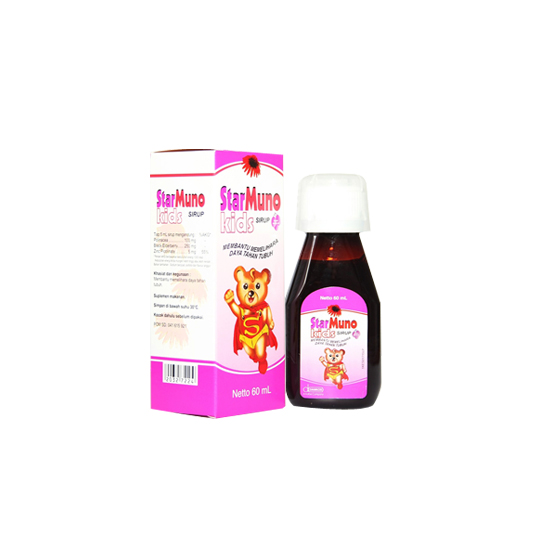 Starmuno Kids Sirup 60 ml - Kegunaan, Efek Samping, Dosis dan Aturan ...