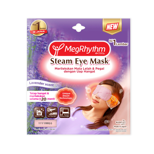 MegRhythm Steam Eye Mask Lavender 1 Lembar - Kegunaan, Efek Samping ...