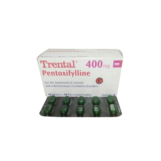 Trental 400 mg 10 Tablet - Kegunaan, Efek Samping, Dosis dan Aturan Pakai - Halodoc