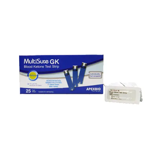 MultiSure GK Blood Ketone Test 25 Strip - Kegunaan, Efek Samping, Dosis ...