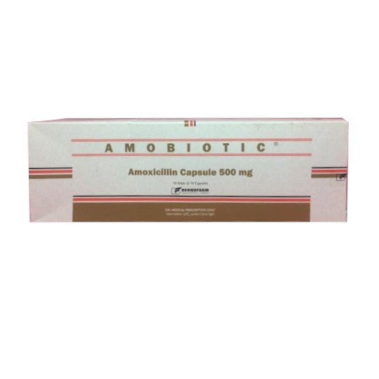 Amobiotic 500 mg 10 Kapsul - Kegunaan, Efek Samping, Dosis dan Aturan ...