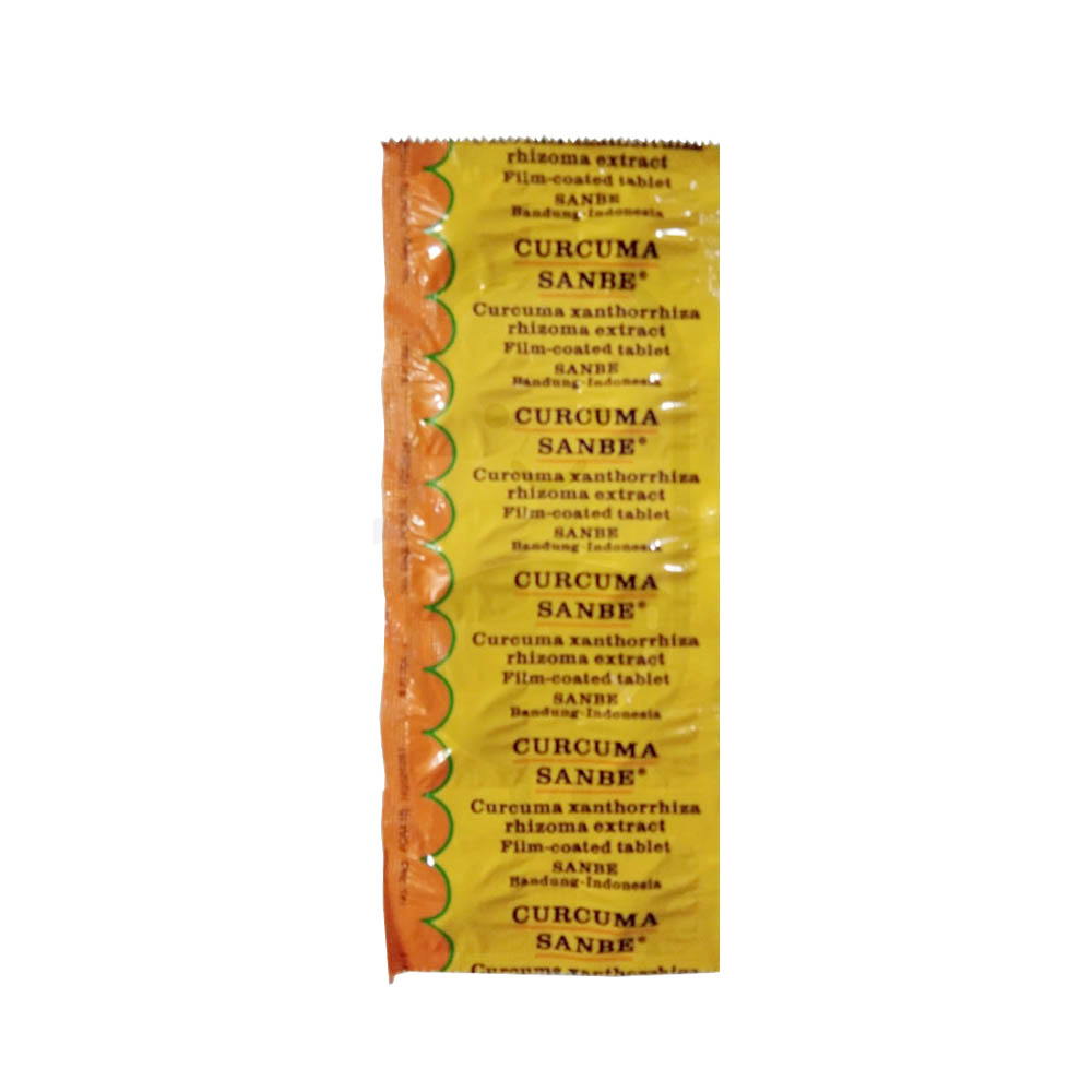 Curcuma Sanbe 10 Tablet - Kegunaan, Efek Samping, Dosis dan Aturan ...