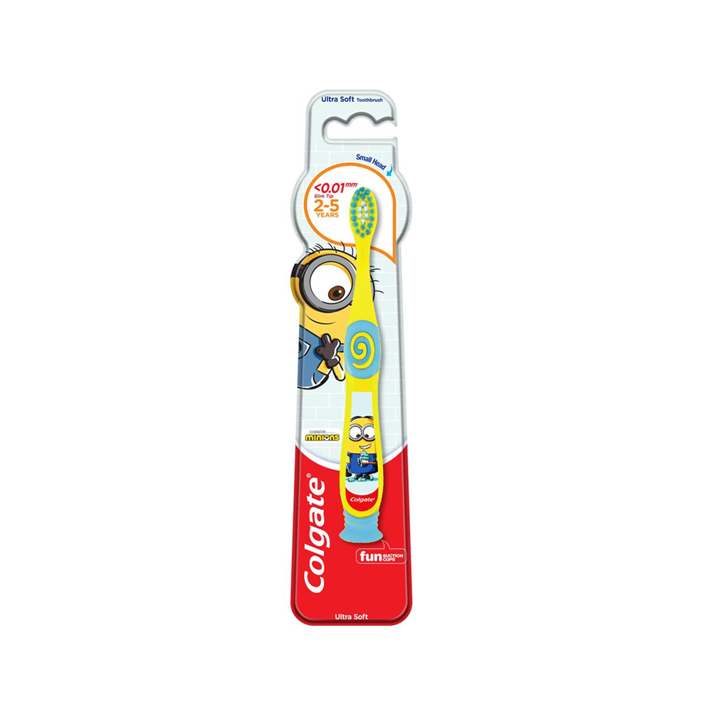 Colgate Kids Minion Toothbrush 2-5 Years 1 Pieces - Kegunaan, Efek ...