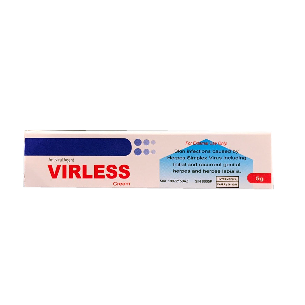 Virless 5% Krim 5 g - Kegunaan, Efek Samping, Dosis dan Aturan Pakai ...