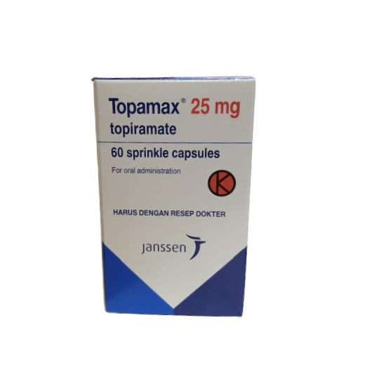 Topamax 25 mg 60 Sprinkle Kapsul - Kegunaan, Efek Samping, Dosis dan Aturan Pakai - Halodoc