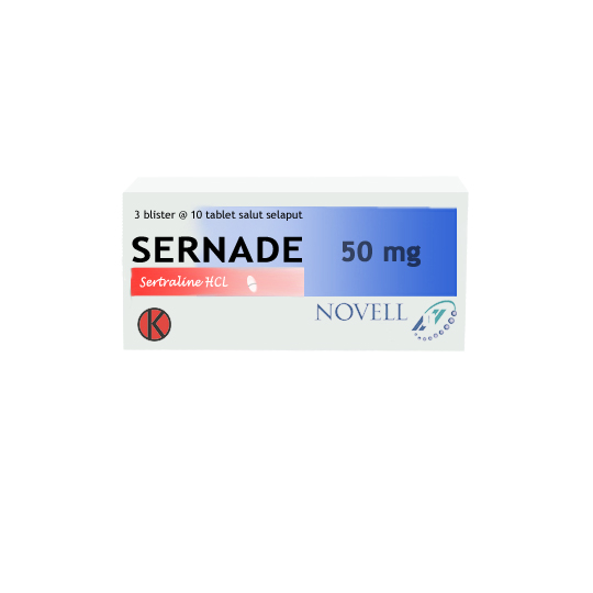 Sernade 50 mg 10 Tablet - Kegunaan, Efek Samping, Dosis dan Aturan ...