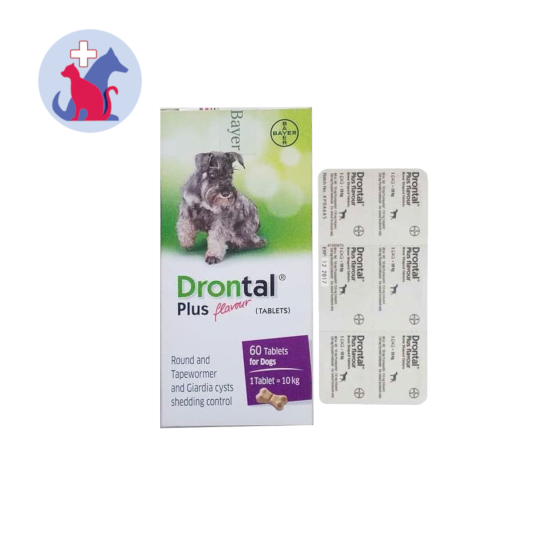 Drontal Plus Flavour Dog Tablet - Kegunaan, Efek Samping, Dosis dan ...