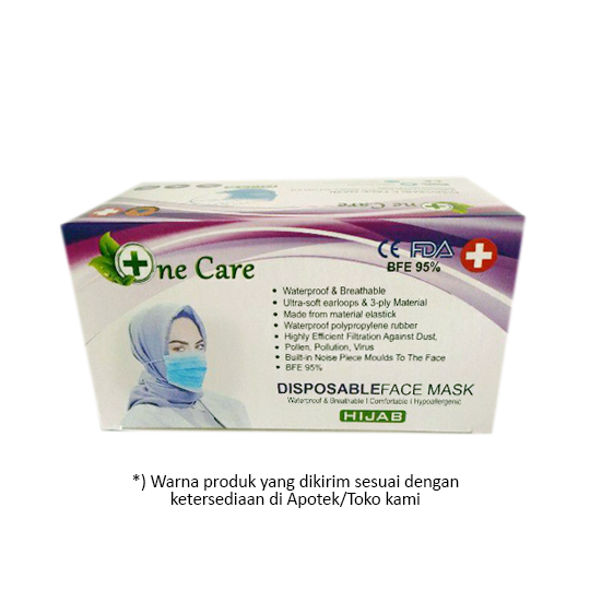 Onecare Hijab Mask 50 Pieces - Kegunaan, Efek Samping, Dosis dan Aturan ...