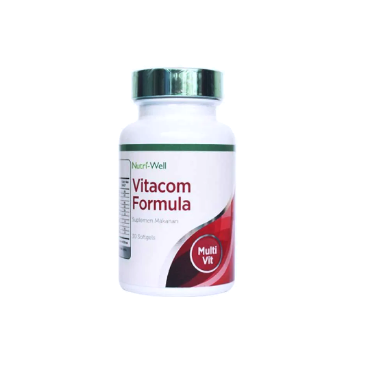 Nutriwell Vitacom Formula 30 Kapsul - Kegunaan, Efek Samping, Dosis dan ...
