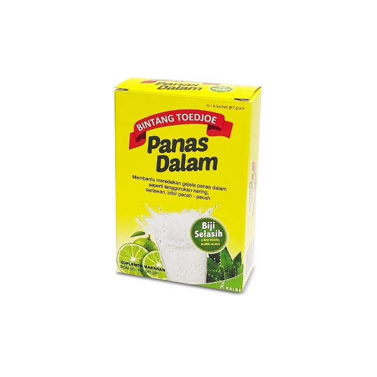 Bintang Toedjoe Panas Dalam 6 Sachet - Kegunaan, Efek Samping, Dosis ...