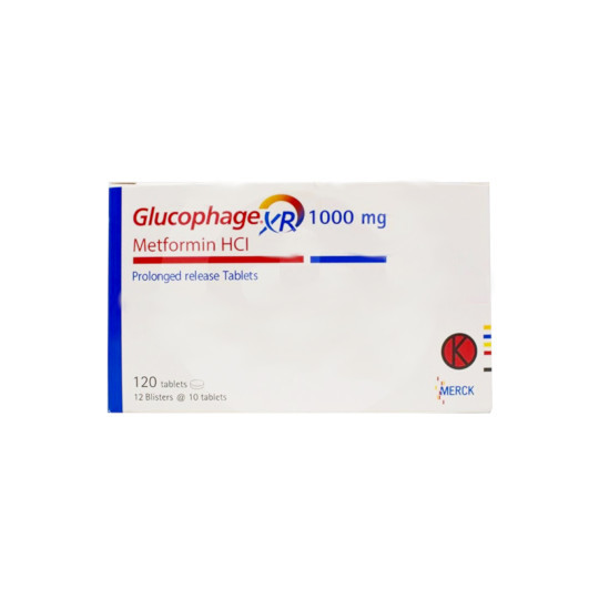 Glucophage XR 1000 mg 10 Tablet - Kegunaan, Efek Samping, Dosis dan ...