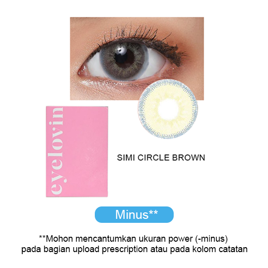Mite Clair Simi Circle Brown Softlens Minus - Kegunaan, Efek Samping, Dosis dan Aturan Pakai ...