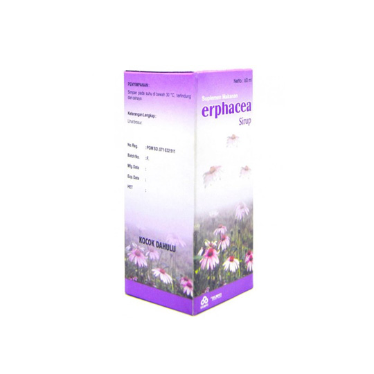 Erphacea Sirup 60 ml - Kegunaan, Efek Samping, Dosis dan Aturan Pakai ...