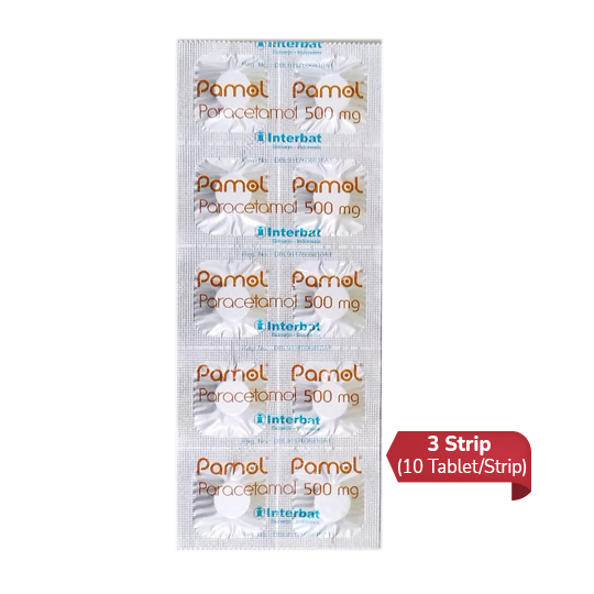 Pamol 500 mg 3 Strip (10 Tablet/Strip) - Hemat Borongan - Kegunaan ...