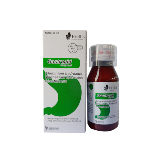 Gastrucid Sirup 60 ml - Kegunaan, Efek Samping, Dosis dan Aturan Pakai ...