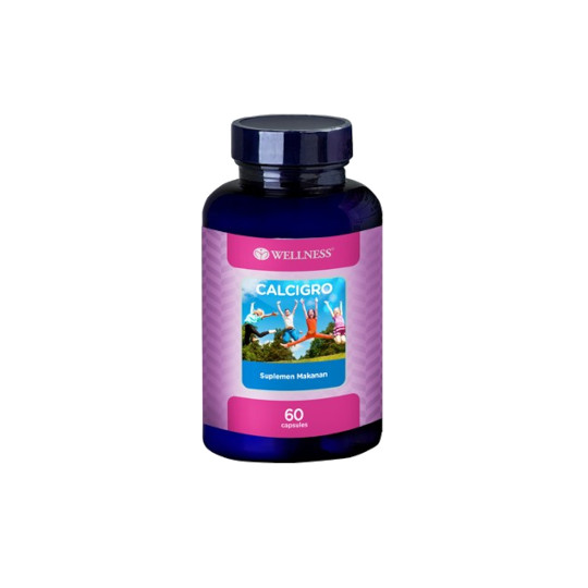 Wellness Calcigro 60 Kapsul - Kegunaan, Efek Samping, Dosis dan Aturan ...