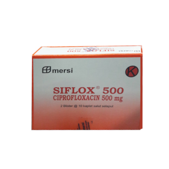 Siflox 500 mg 10 Tablet - Kegunaan, Efek Samping, Dosis dan Aturan ...