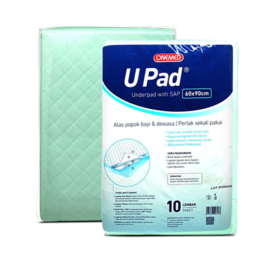 Onemed U Pad 60 X 90 cm 10 Pads - Kegunaan, Efek Samping, Dosis dan ...