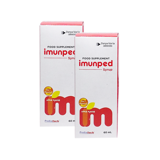 Imunped Sirup 60 ml 2 Botol - Hemat Borongan - Kegunaan, Efek Samping ...