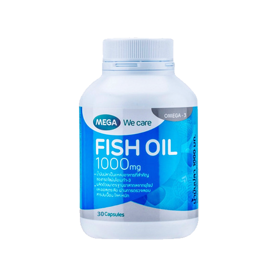 Mega We Care Fish Oil 1000 mg 30 Kapsul Lunak - Kegunaan, Efek Samping, Dosis dan Aturan Pakai ...
