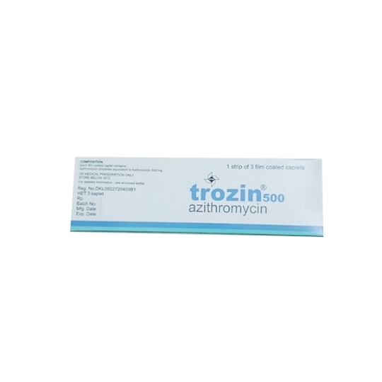 Trozin 500 mg 3 Kaplet - Kegunaan, Efek Samping, Dosis dan Aturan Pakai ...
