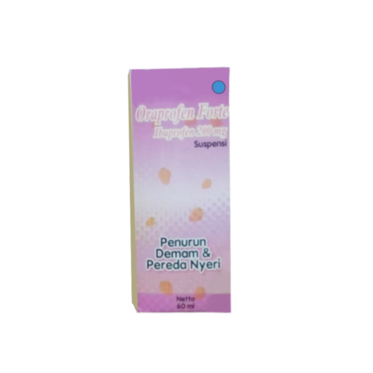 Oraprofen Forte 200 mg Suspensi 60 ml - Kegunaan, Efek Samping, Dosis ...