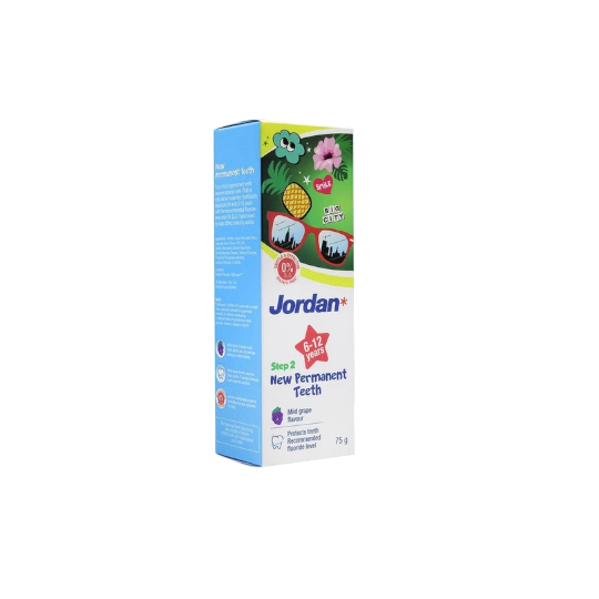 Jordan Tooth Paste Grape 6-12 Years 75 g - Kegunaan, Efek Samping ...