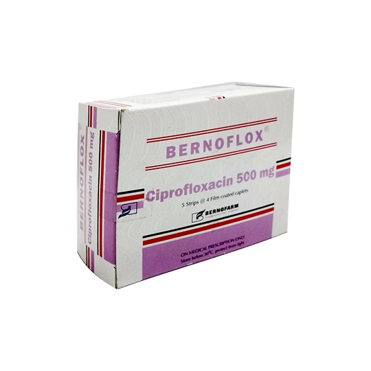 Bernoflox 500 mg 4 Kaplet - Kegunaan, Efek Samping, Dosis dan Aturan ...