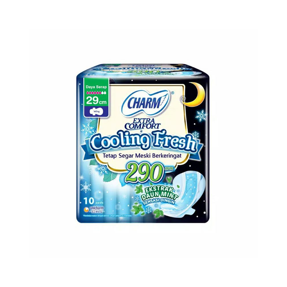 Charm Cooling Fresh Wing 29 cm 10 Pads - Kegunaan, Efek Samping, Dosis ...