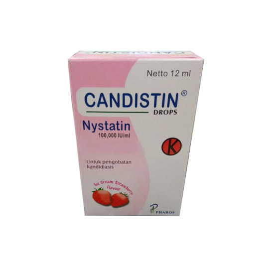 Candistin Strawberry Drops 12 ml - Kegunaan, Efek Samping, Dosis dan ...