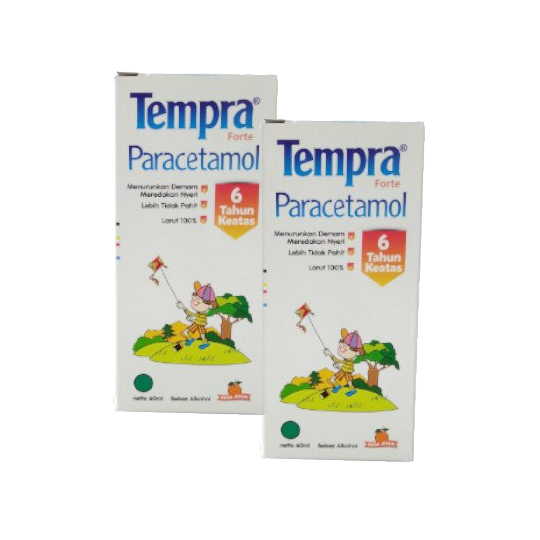 Tempra Forte Sirup 60 ml 2 Botol Rasa Jeruk - Hemat Borongan - Kegunaan ...