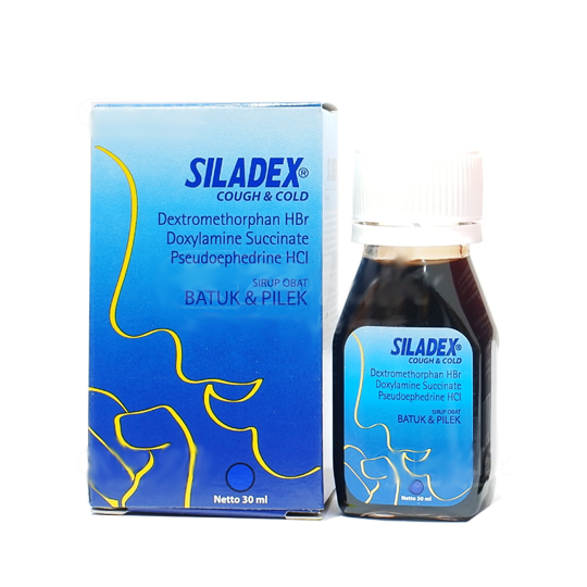 Siladex Cough & Cold 30 ml - Kegunaan, Efek Samping, Dosis dan Aturan ...