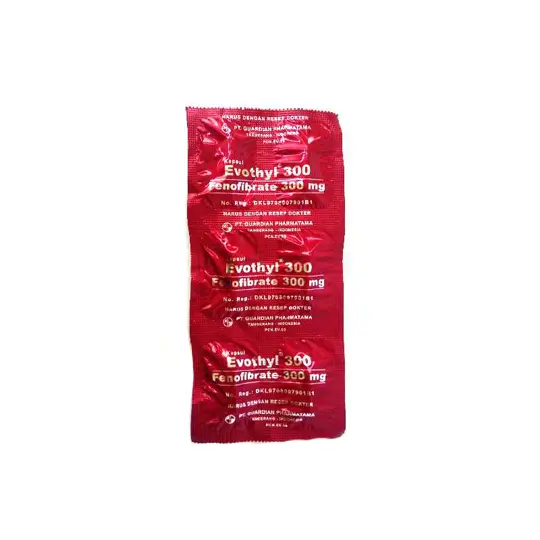 Evothyl 300 mg 6 Kapsul - Kegunaan, Efek Samping, Dosis dan Aturan ...
